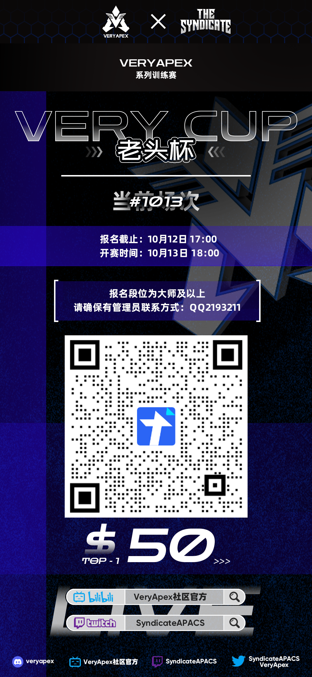 VeryCUP 老头杯 系列训练赛#1013 - VeryApex